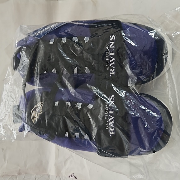 Forever Collectibles | Shoes | Mens Baltimore Ravens Sneaker Slippers ...